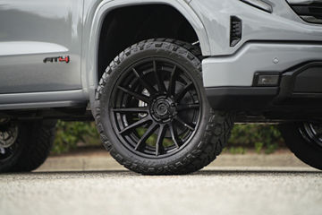 2024 GMC Sierra 1500 AT4 - Fuel BURN - Black | Wheel Pros